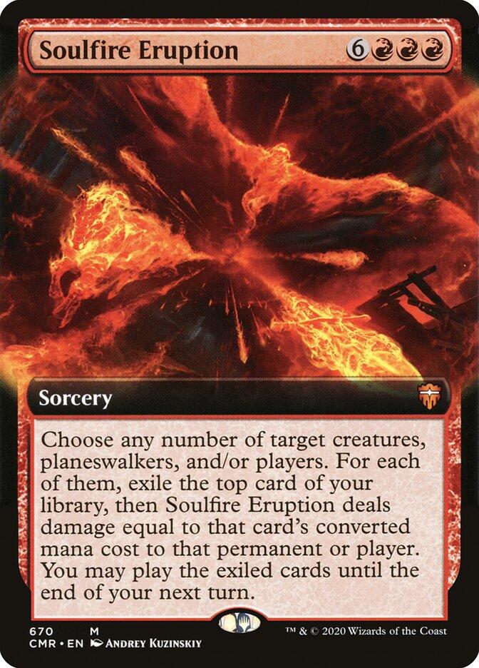 Soulfire Eruption (Extended Art) - Commander Legends - Magic: The Gathering