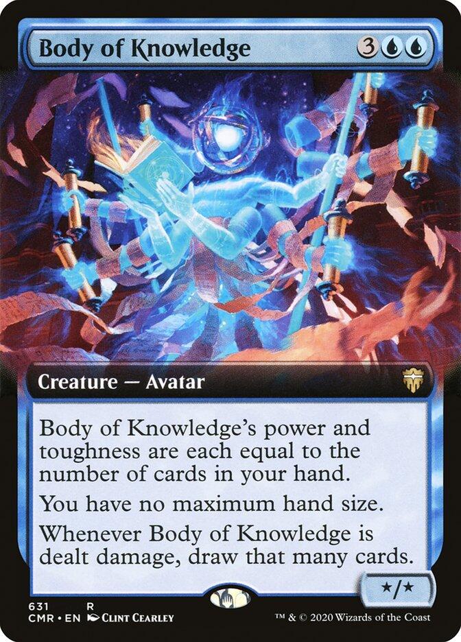 Body of Knowledge (Extended Art) - Commander Legends - Magic: The Gathering