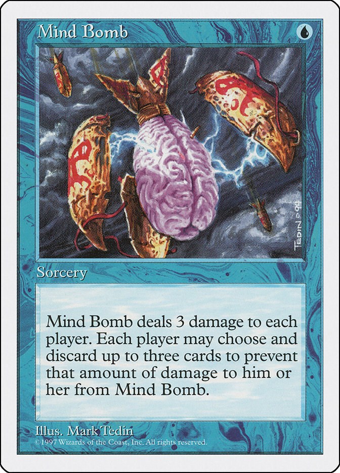 Mind Bomb - Fifth Edition - Magic: The Gathering
