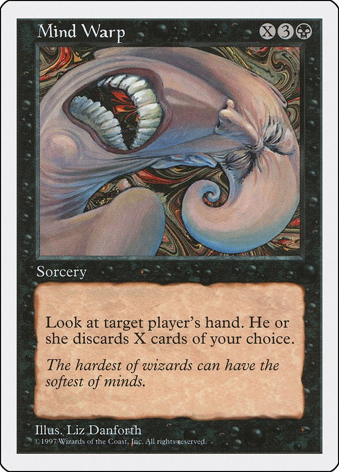 Mind Warp - Fifth Edition - Magic: The Gathering