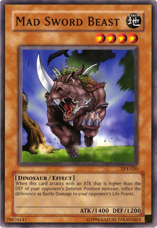 Mad Sword Beast - Tournament Pack 4 - YuGiOh