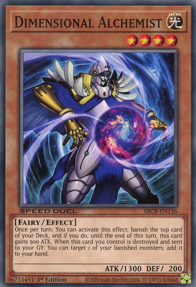 Dimensional Alchemist - Speed Duel: Battle City Box - YuGiOh