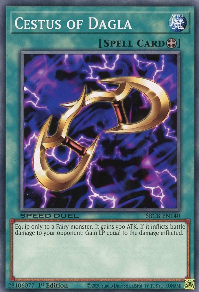 Cestus of Dagla - Speed Duel: Battle City Box - YuGiOh