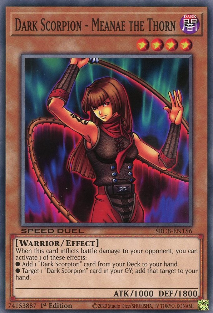 Dark Scorpion - Meanae the Thorn - Speed Duel: Battle City Box - YuGiOh