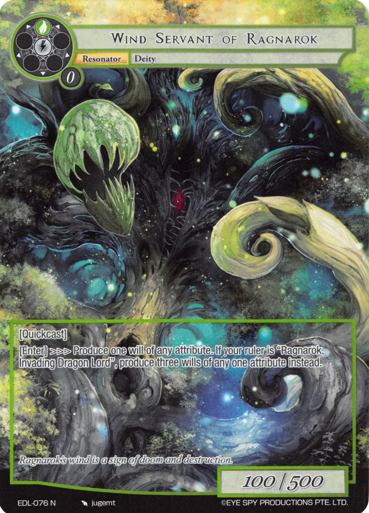 Wind Servant of Ragnarok (Full Art) - The Epic of the Dragon Lord ...