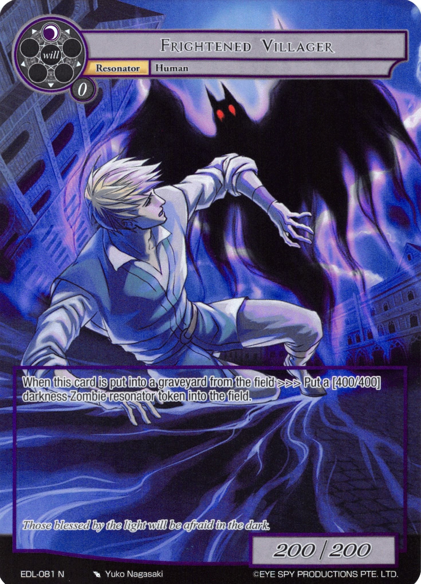 Frightened Villager (Full Art) - The Epic of the Dragon Lord - Force of ...