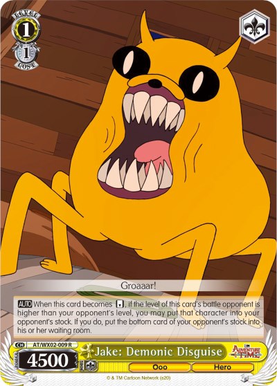 Jake: Demonic Disguise - Adventure Time - Weiss Schwarz