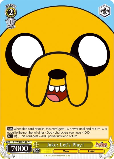 Jake: Let's Play! - Adventure Time - Weiss Schwarz