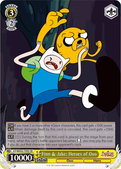 Finn & Jake: Heroes of Ooo (SR) - Adventure Time - Weiss Schwarz