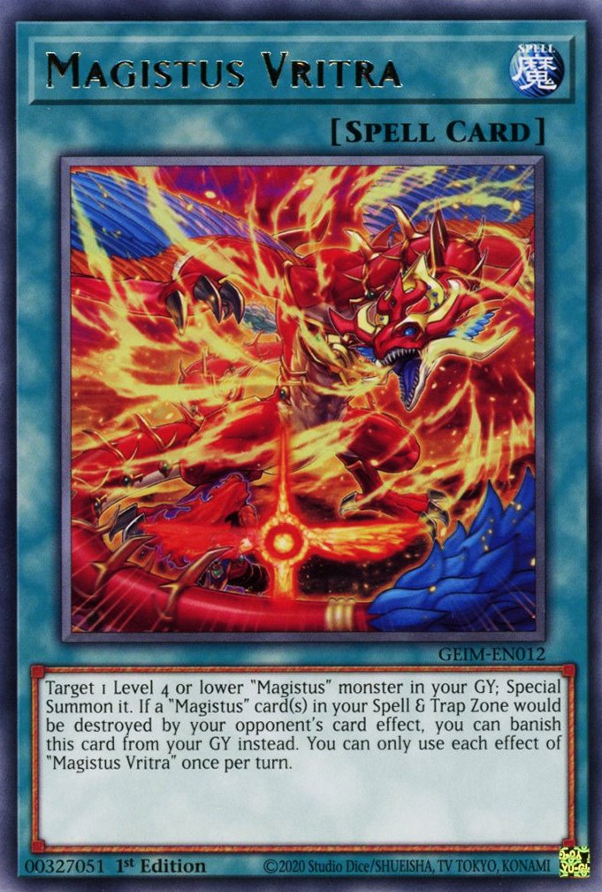 Magistus Vritra - Genesis Impact - YuGiOh
