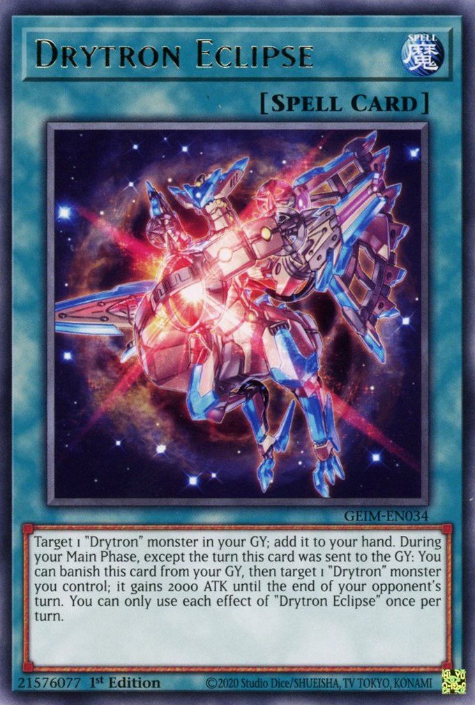 Drytron Eclipse - Genesis Impact - YuGiOh