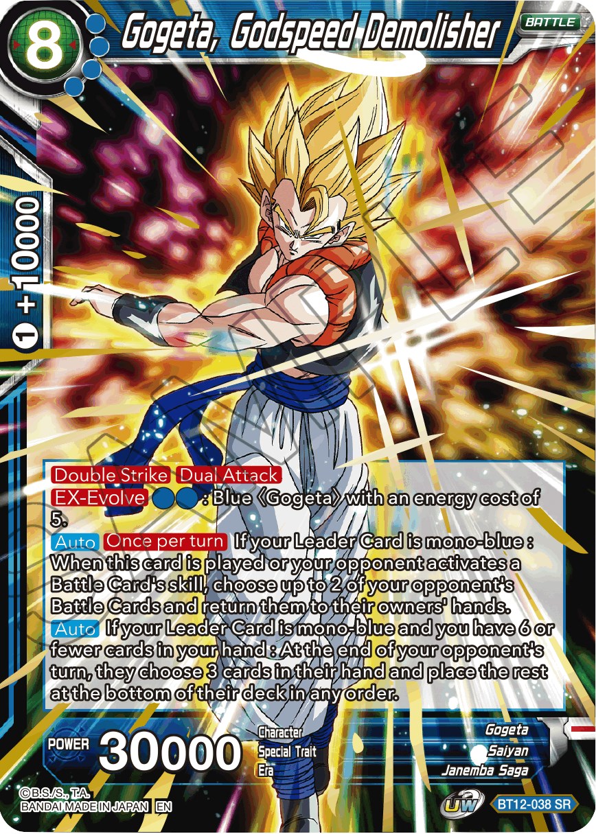 Gogeta, Godspeed Demolisher - Vicious Rejuvenation - Dragon Ball Super ...