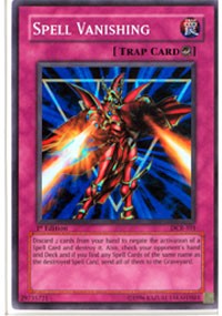Spell Vanishing - Dark Crisis - YuGiOh