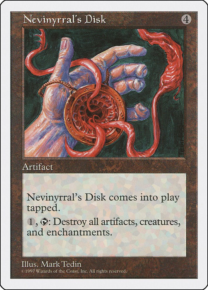 Nevinyrral's Disk - Fifth Edition - Magic: The Gathering