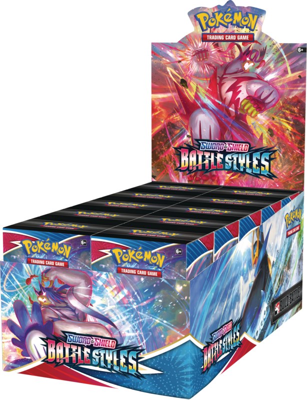 Battle Styles Build & Battle Box Display - SWSH05: Battle Styles - Pokemon