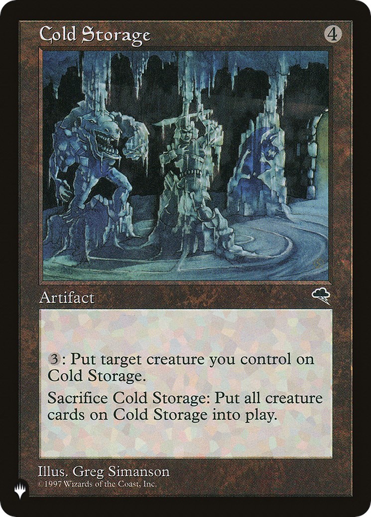 Cold Storage - The List Reprints - Magic: The Gathering
