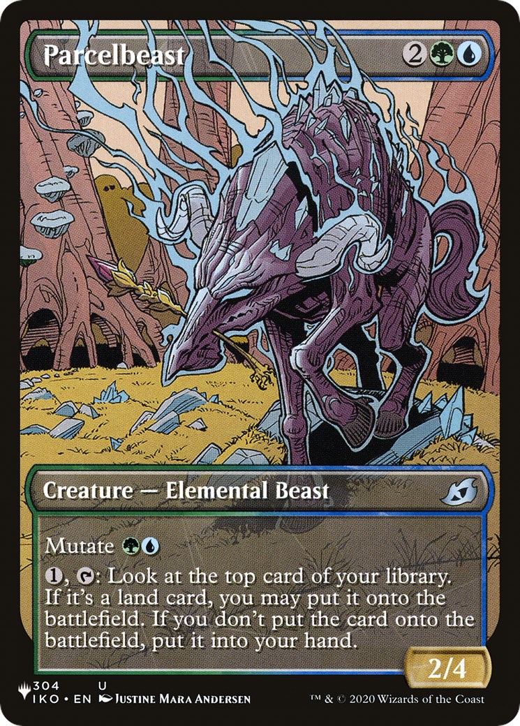 Parcelbeast (Showcase) - The List Reprints - Magic: The Gathering