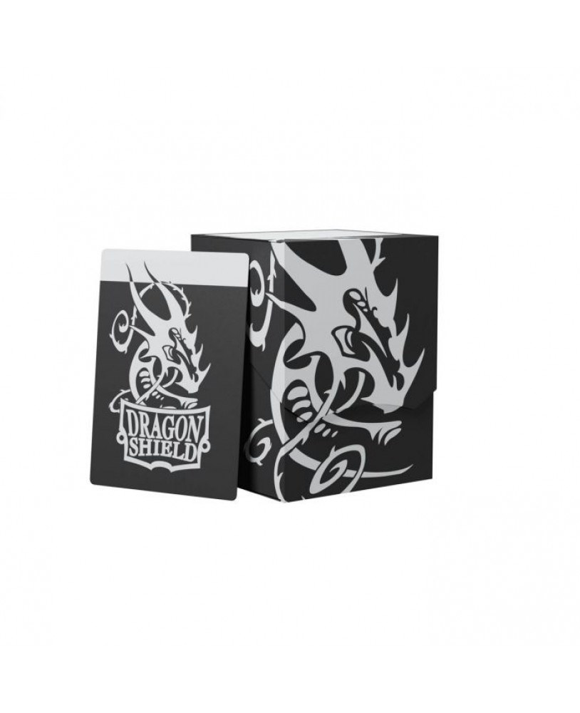 Dragon Shield Deck Shell - Dual-Colored Black/Black (Holds 80 ...