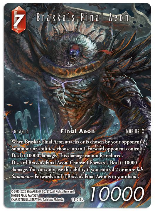 Braska's Final Aeon (Full Art) - FF: Promo Cards - Final Fantasy TCG