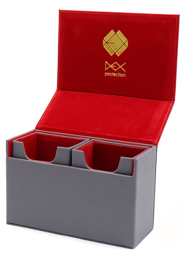 The Dualist Deckbox - Grey - Dex Protection Deck Boxes - Deck Boxes