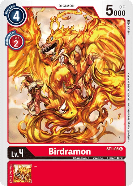 Birdramon - Starter Deck 01: Gaia Red - Digimon Card Game