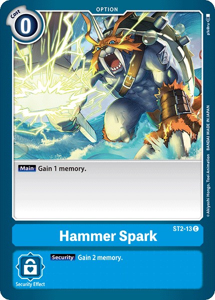 Hammer Spark - Starter Deck 02: Cocytus Blue - Digimon Card Game