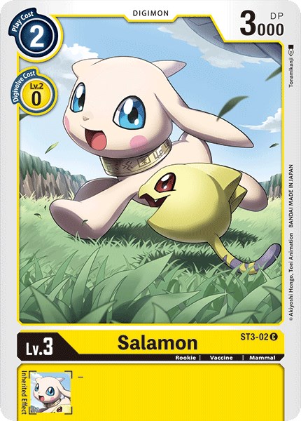Salamon - Starter Deck 03: Heaven's Yellow - Digimon Card Game