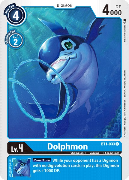 Dolphmon - Release Special Booster - Digimon Card Game