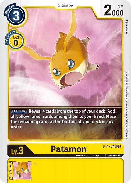 Patamon - Release Special Booster - Digimon Card Game