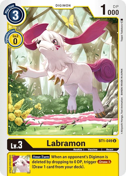 Labramon - Release Special Booster - Digimon Card Game