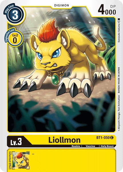 Liollmon - Release Special Booster - Digimon Card Game