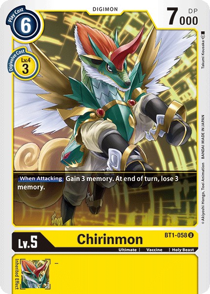 Chirinmon - Release Special Booster - Digimon Card Game