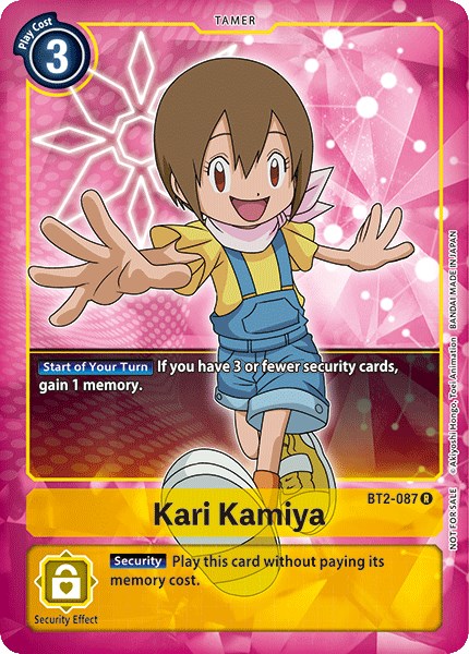 Kari Kamiya (Box Topper) - Release Special Booster - Digimon Card Game