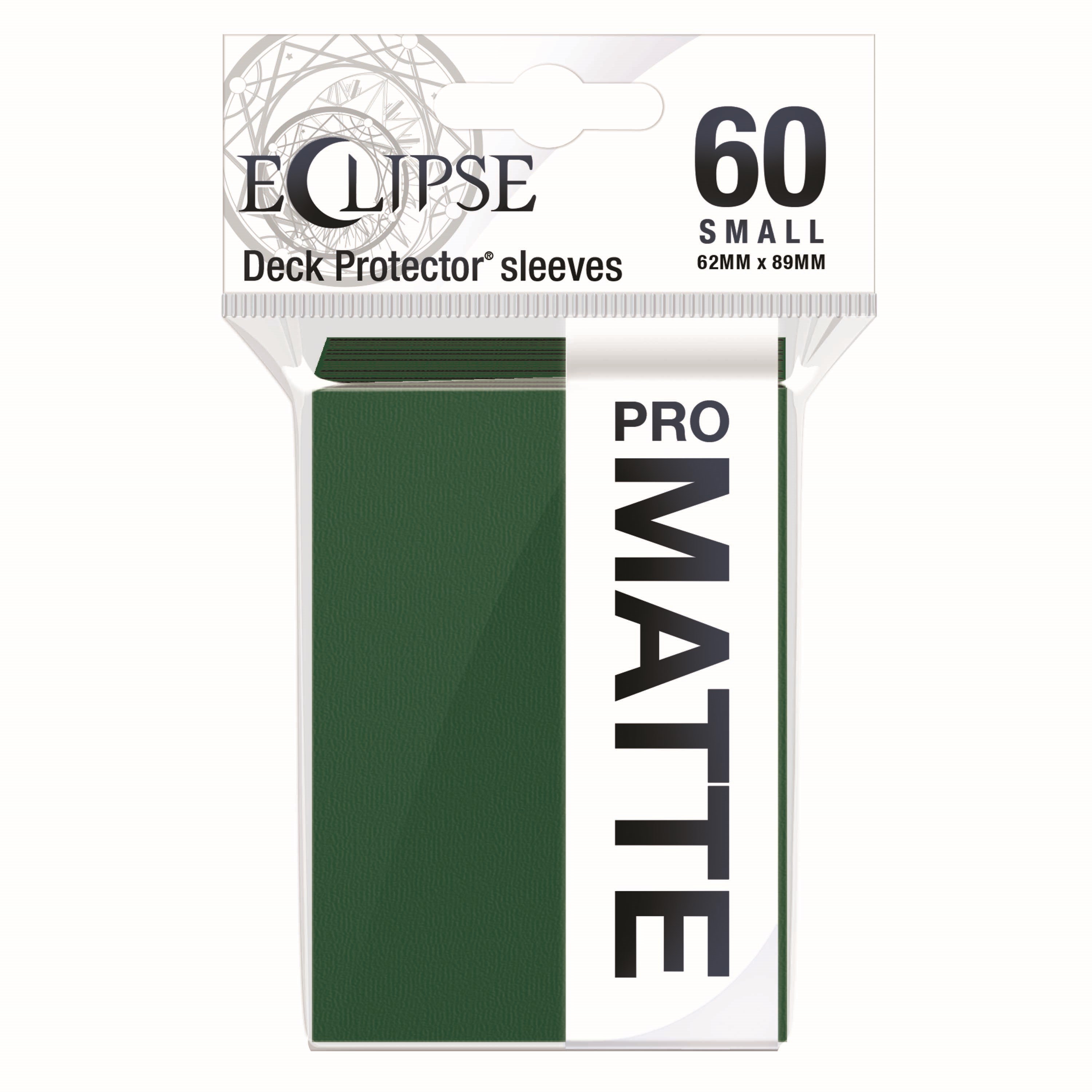 PRO-Matte Eclipse Small Deck Protector Sleeves - Forest Green (60-Pack ...