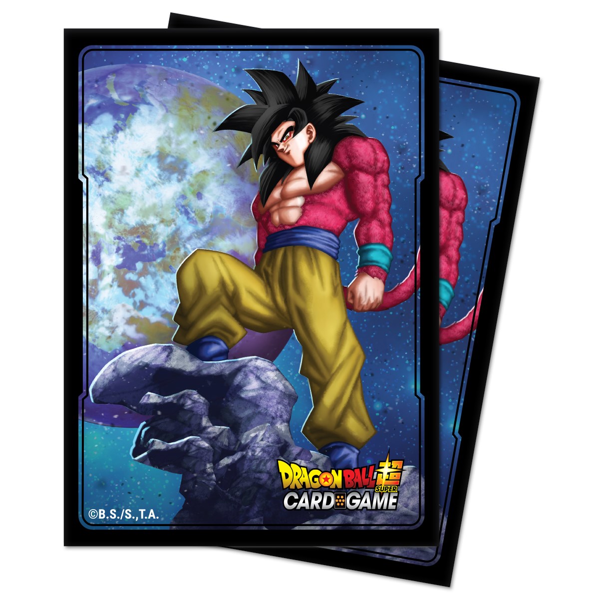 Dragon Ball Super SS4 Son Goku Standard Size Deck Protector (100-Pack ...