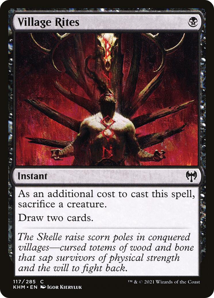 Village Rites - Kaldheim - Magic: The Gathering