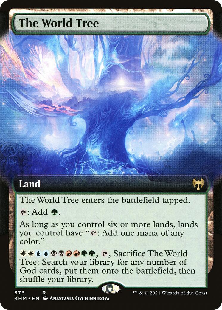 The World Tree (Extended Art) - Kaldheim - Magic: The Gathering