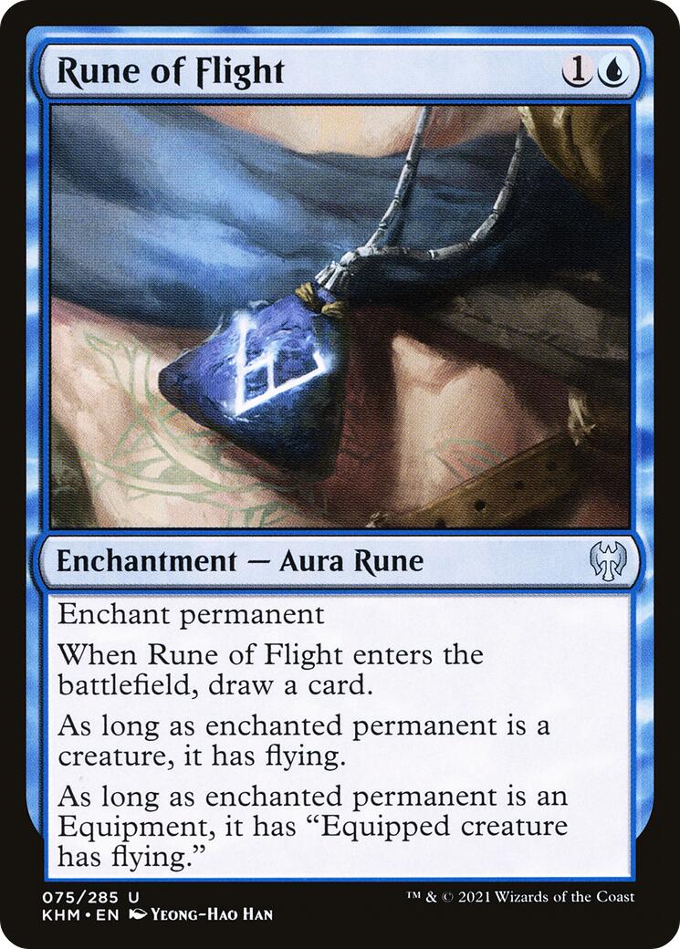 Rune of Flight - Kaldheim - Magic: The Gathering