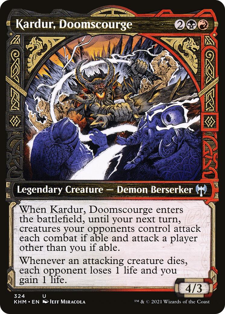 Kardur, Doomscourge (Showcase) - Kaldheim - Magic: The Gathering