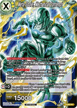 Meta-Cooler, Mechanical Contempt - Promotion Cards - Dragon Ball Super CCG