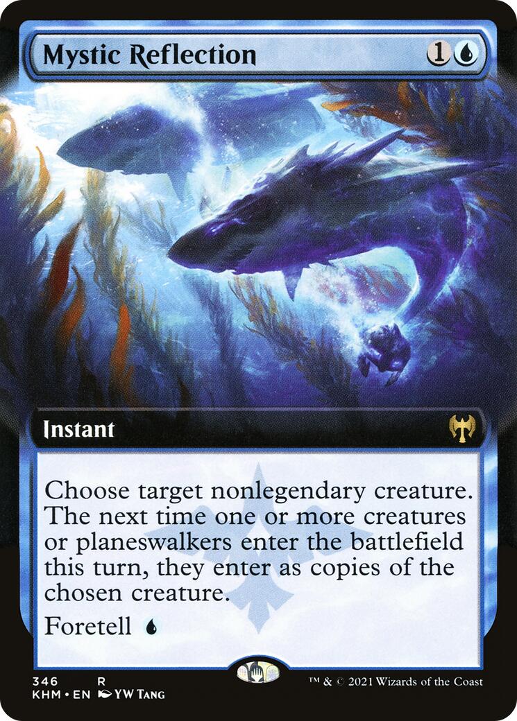 Mystic Reflection (Extended Art) - Kaldheim - Magic: The Gathering