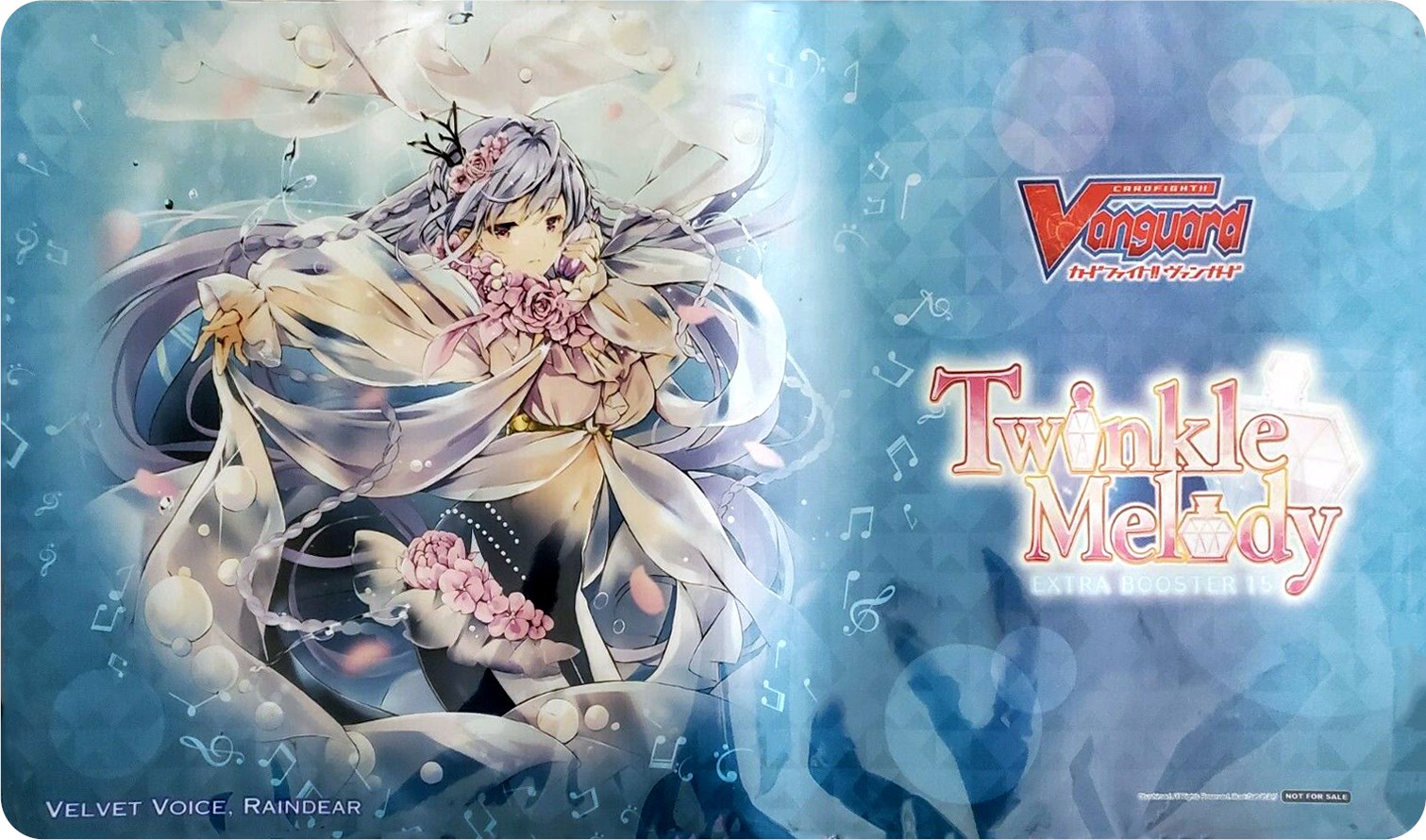 Cardfight!! Vanguard Sneak Preview Playmat: Twinkle Melody - Velvet ...