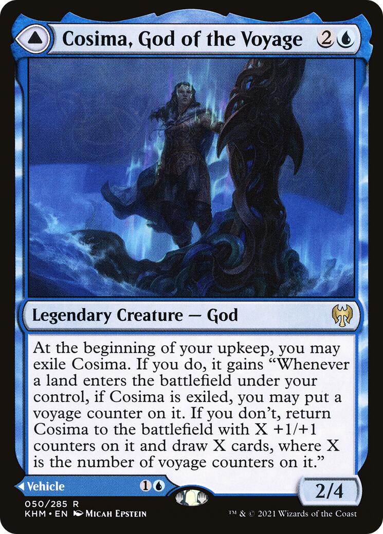Cosima, God of the Voyage - Kaldheim - Magic: The Gathering