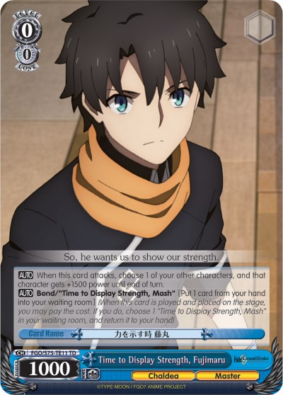 Time to Display Strength, Fujimaru - Fate/Grand Order Absolute Demonic ...
