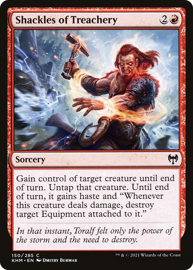 Shackles of Treachery - Kaldheim - Magic: The Gathering