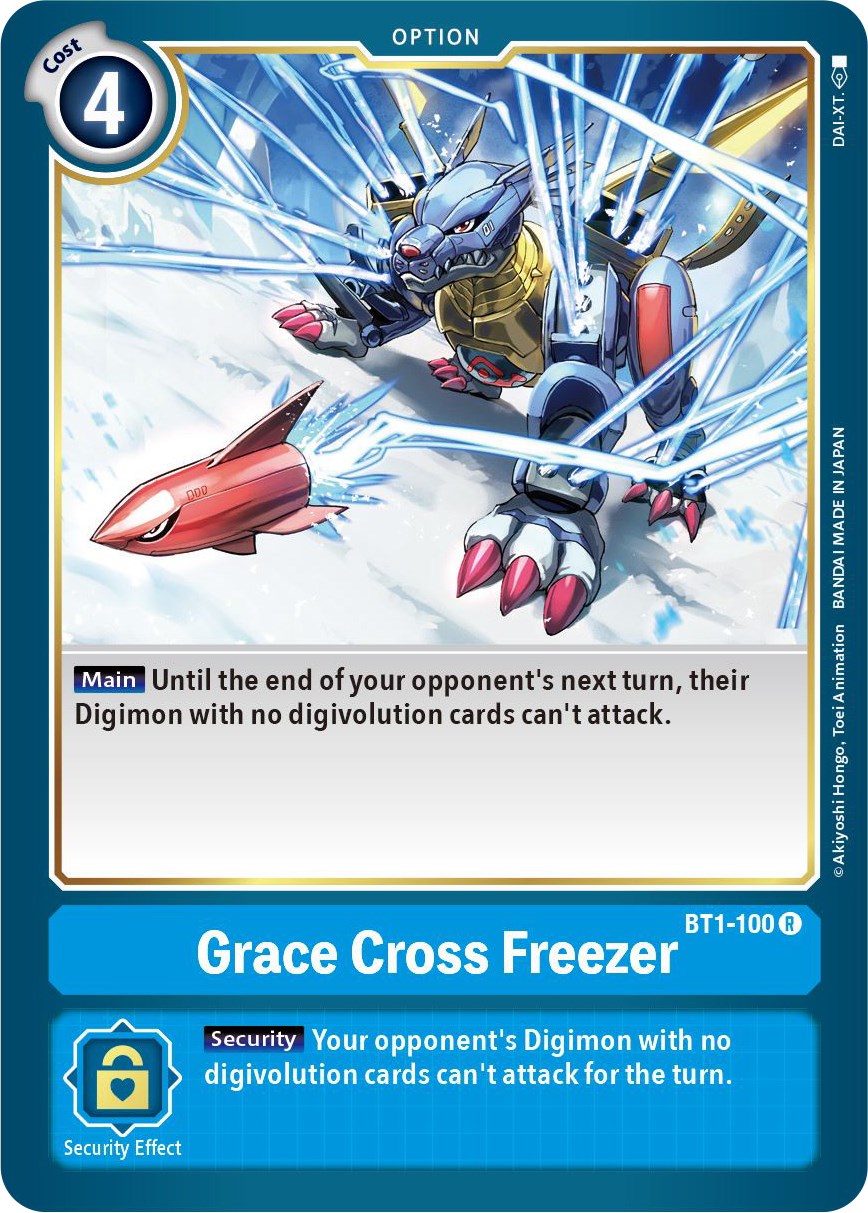 Grace Cross Freezer - Release Special Booster - Digimon Card Game