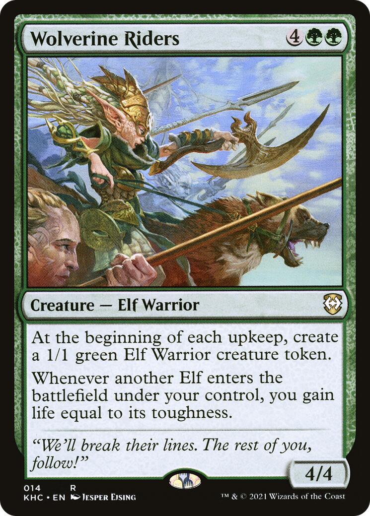 Wolverine Riders - Commander: Kaldheim - Magic: The Gathering
