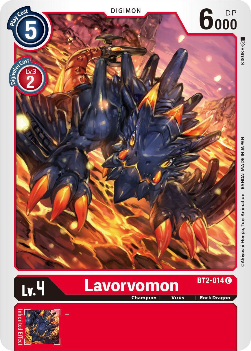 Lavorvomon - Release Special Booster - Digimon Card Game