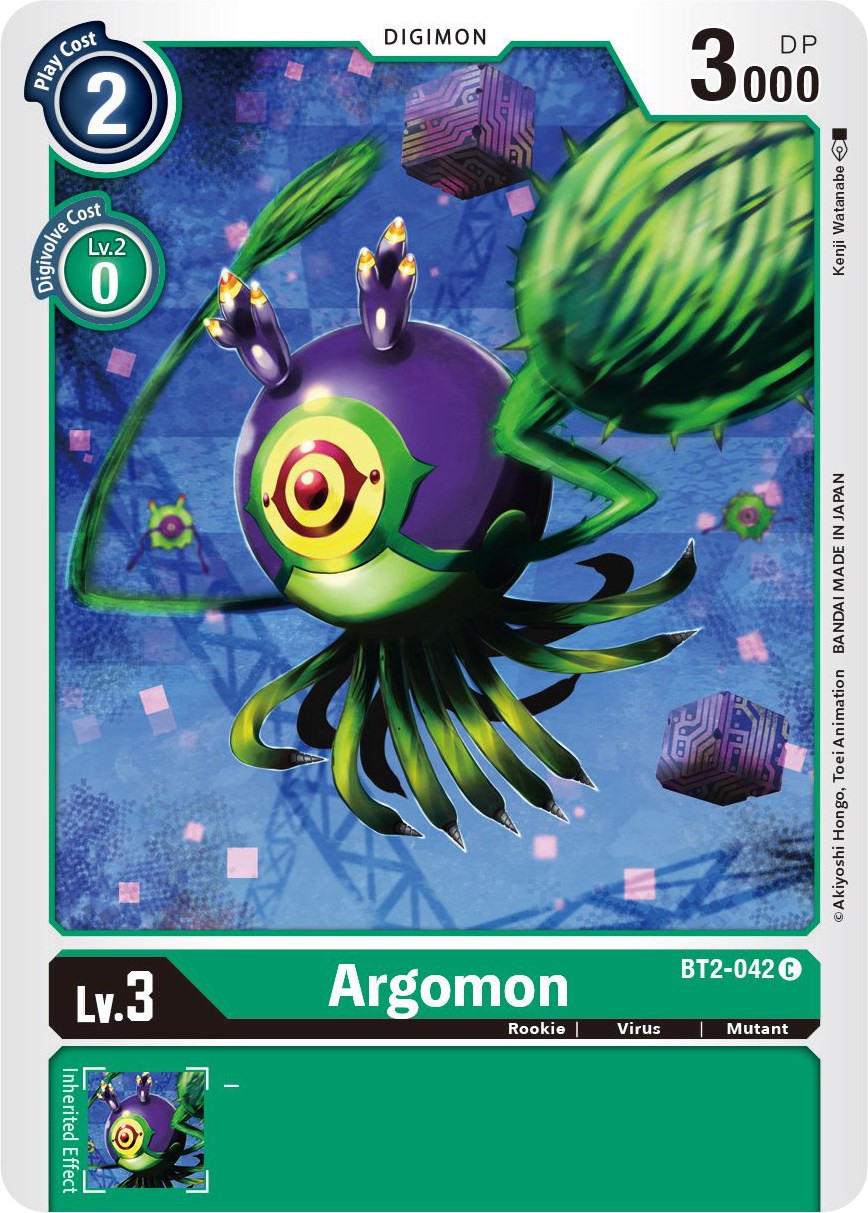 Argomon - BT2-042 - Release Special Booster - Digimon Card Game
