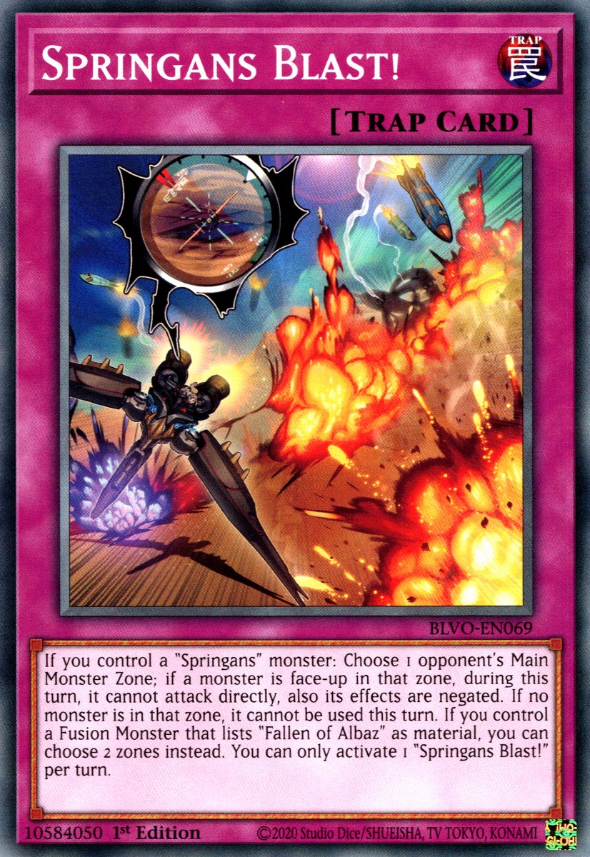 Springans Blast! - Blazing Vortex - YuGiOh